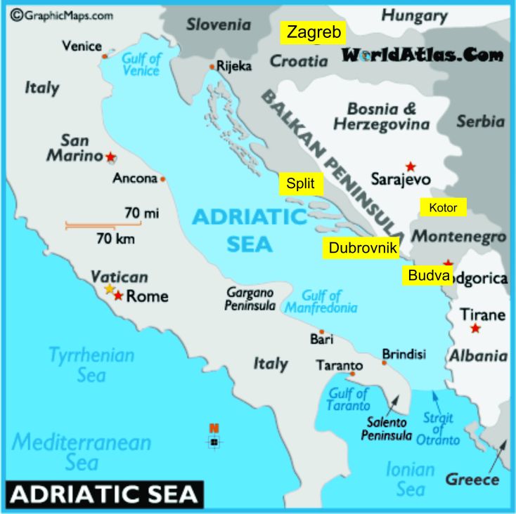 BELEZAS DA COSTA DO MAR ADRIÁTICO/SCHÖNHEITEN DER ADRIA/BEAUTIES OF THE ...